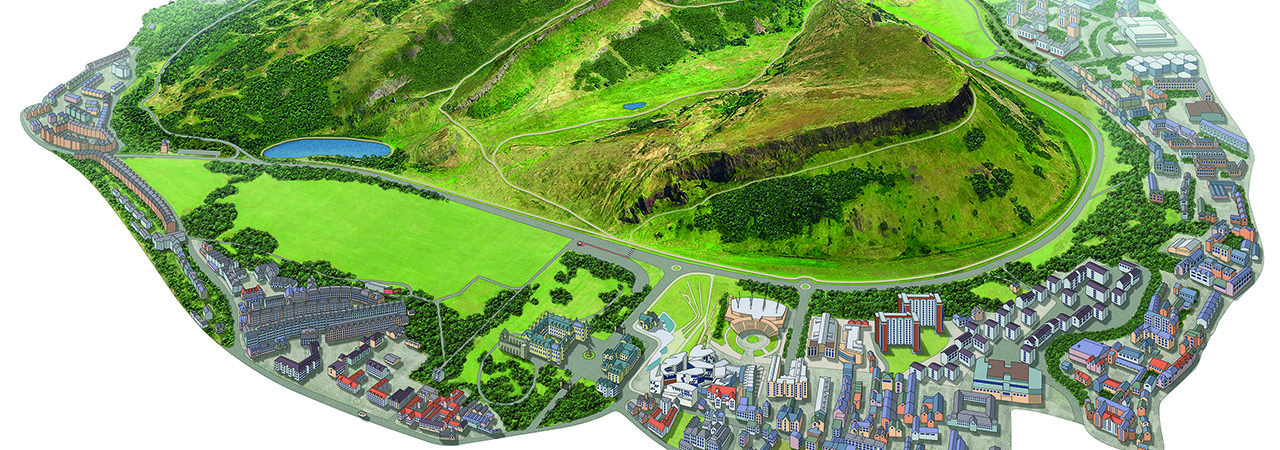 Artistic Map for Historic Environment Scotland - Lovell Johns